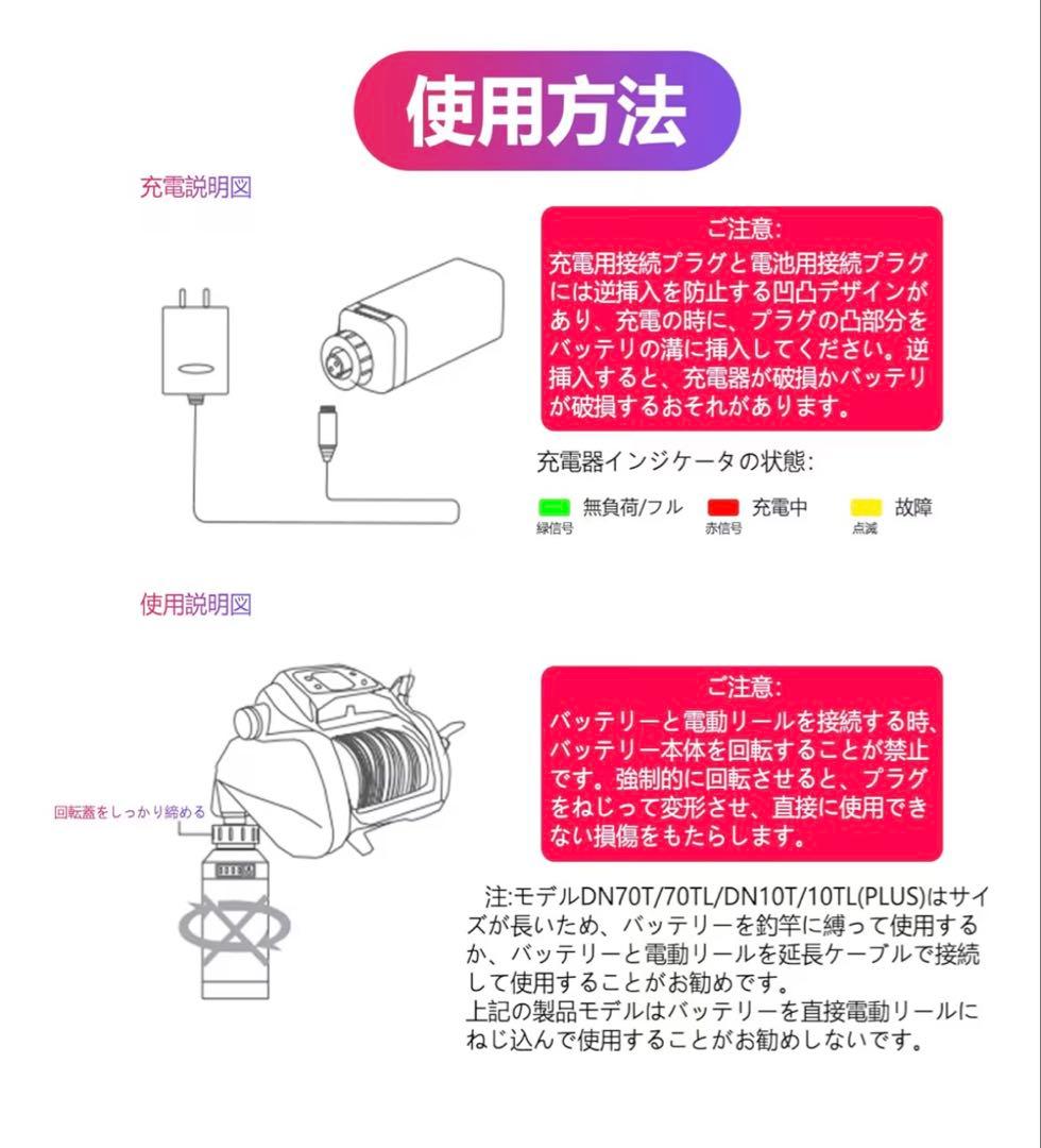 シマノ 22ビーストマスター2000 リチウムイオンバッテリー10000mAh