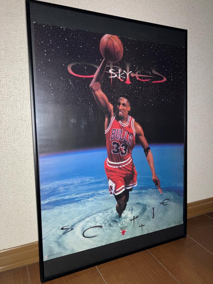 スペシャル ヴィンテージ！97年★ピッペン PIPPEN BULLS ポスター