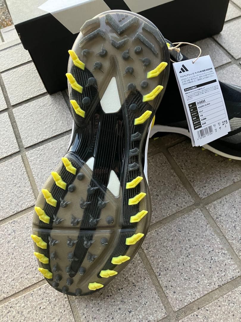 adidas ゴルフシューズ 軽量スパイクレス　 27.5cm