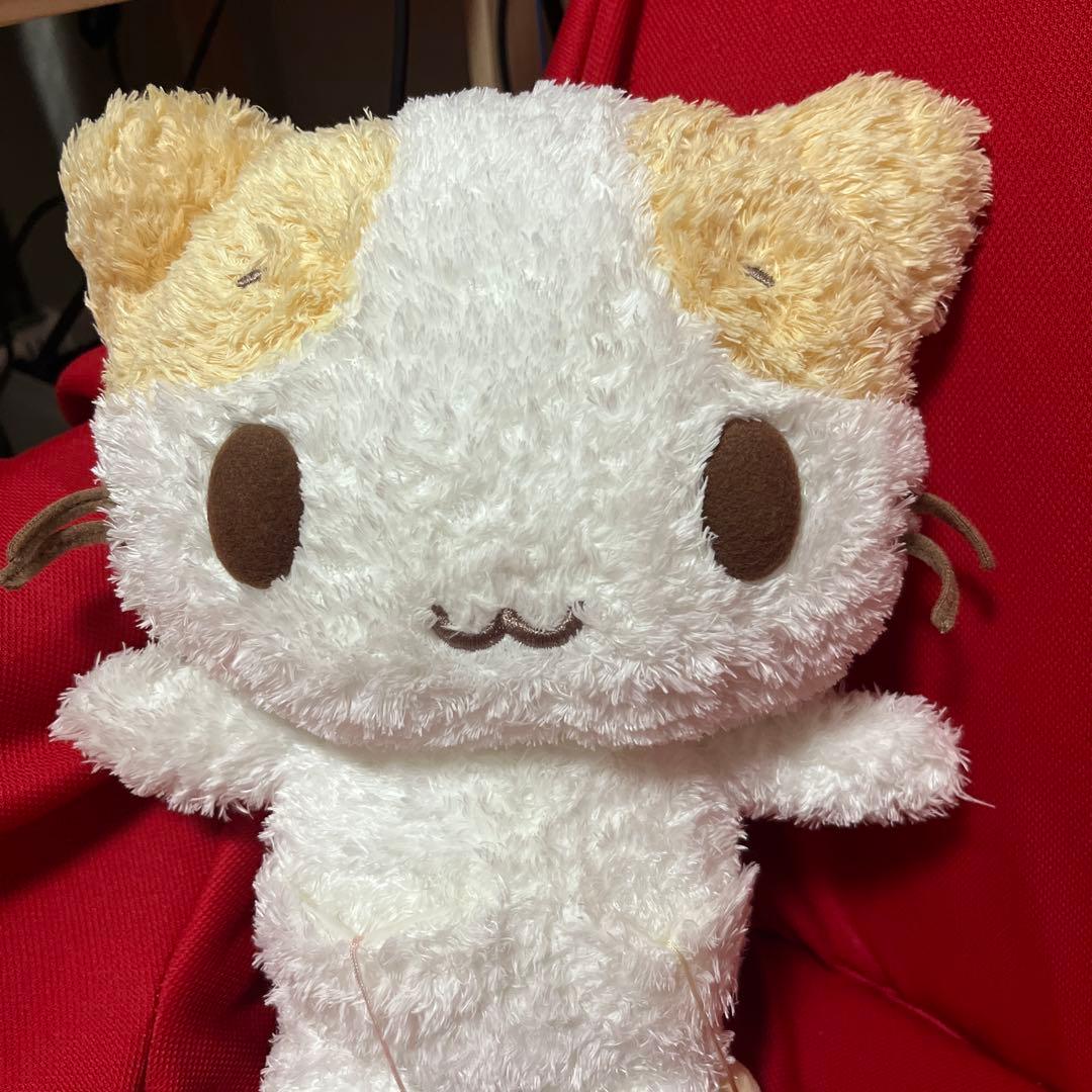 【最終値下】サンリオ マシュマロみたいなふわふわにゃんこ ぬいぐるみ 可動式