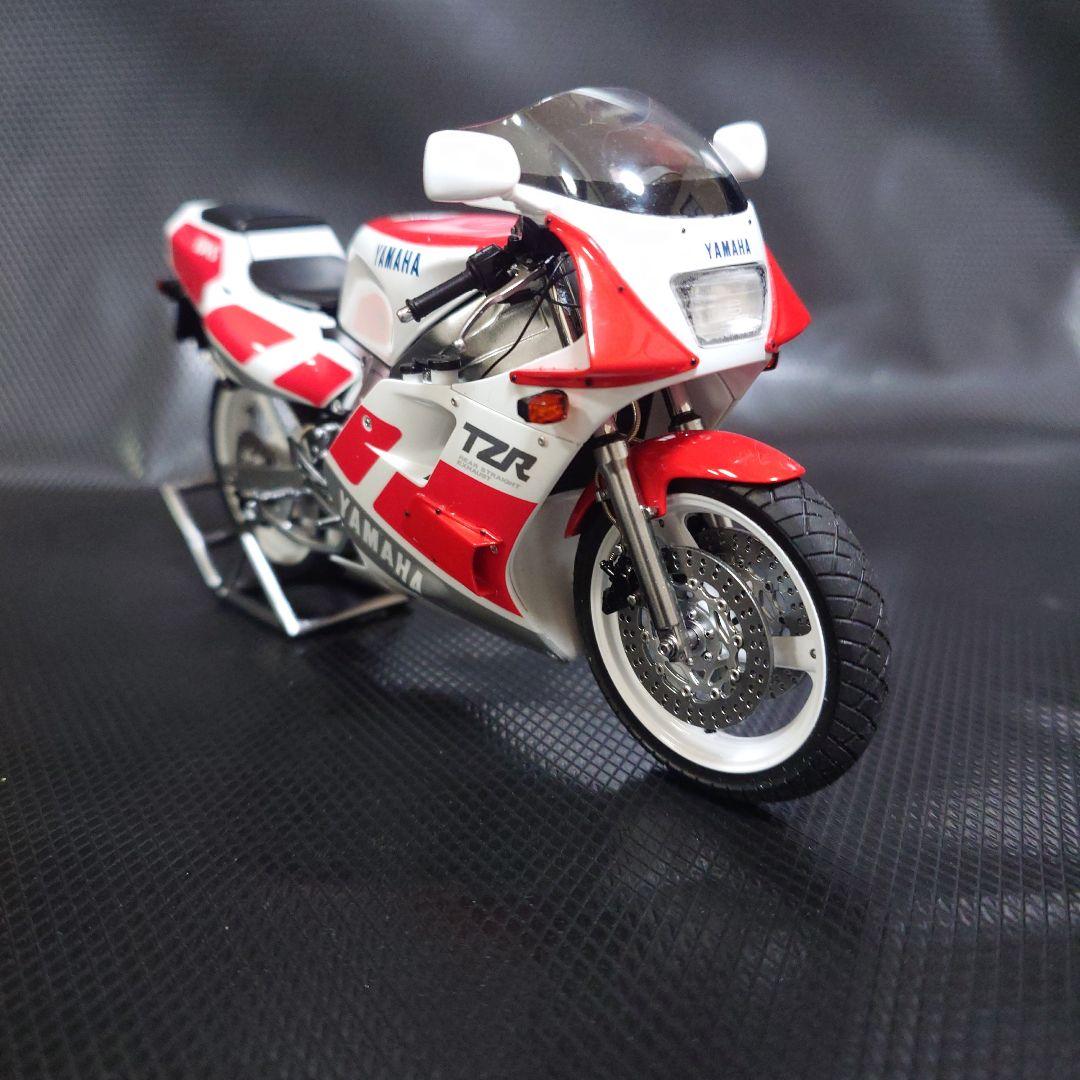 ハセガワ1/12 TZR250 (3MA)プラモデル完成品