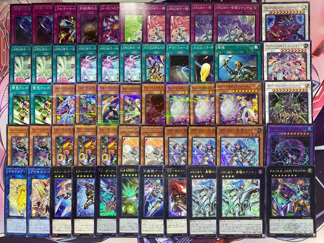 遊戯王　ARG☆S　アルゴスターズ　P.U.N.K.　本格構築済みデッキ