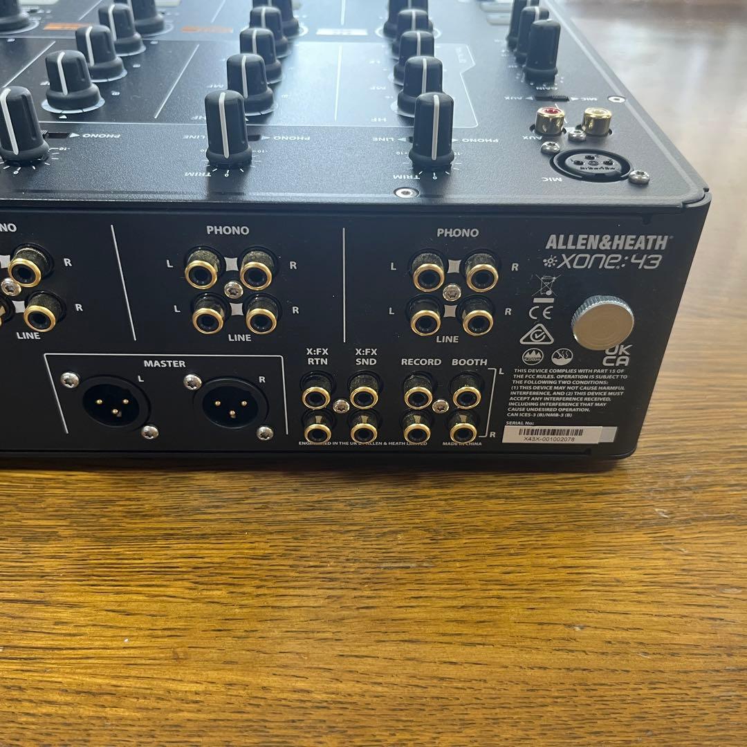ALLEN&HEATH XONE:43 DJミキサー美品完動品