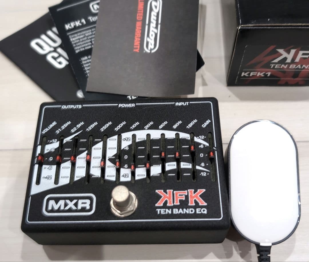 【値下げ】MXR KFK-1 Kerry King 10 Band イコライザー