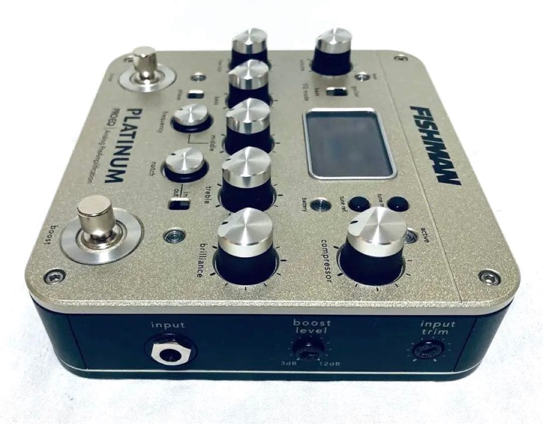 ギター FISHMAN Platinum Pro EQ/DI Analog Preamp
