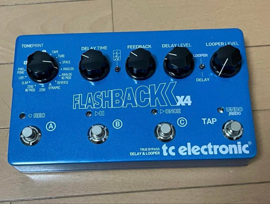 TC Electronic Flashback X4 ディレイ ルーパー