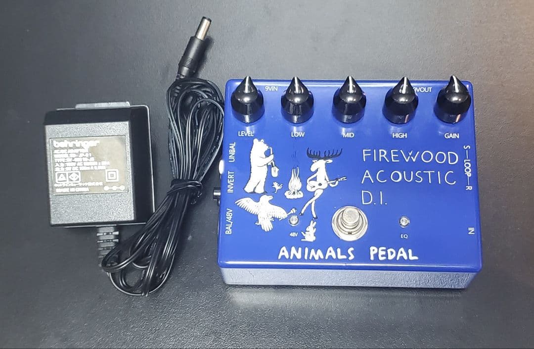 ギター ANIMALS PEDAL FIREWOOD ACOUSTIC D.I.
