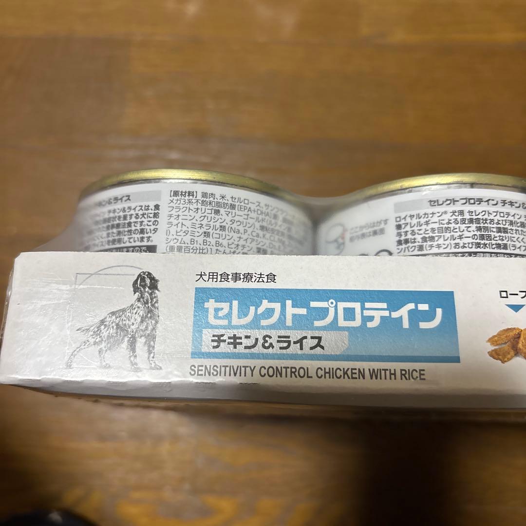 ロイヤルカナンセレクトプロテイン 24缶、チキン&ライス