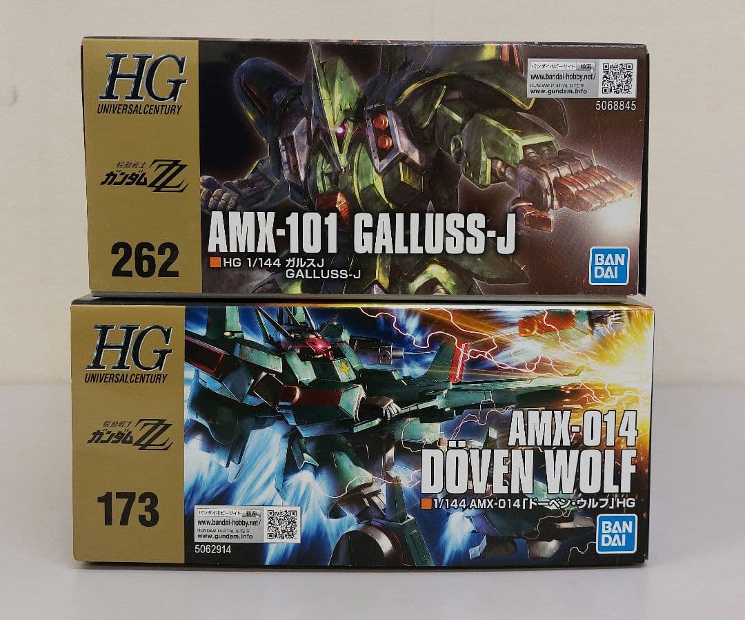 新品　HGUC 1/144 ドーベン・ウルフ　HG 1/144 ガルスJ