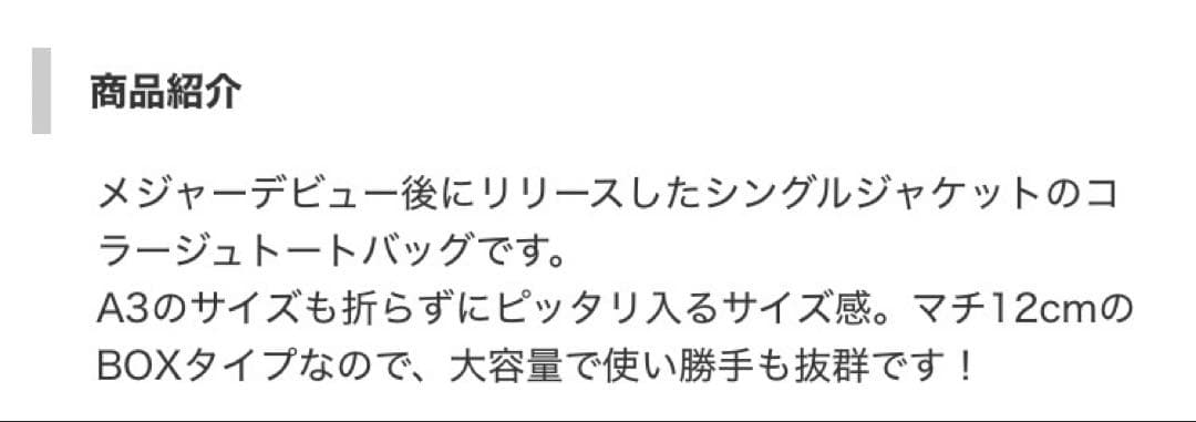 【新品未使用】RADWIMPS コラージュトートバッグ 限定品