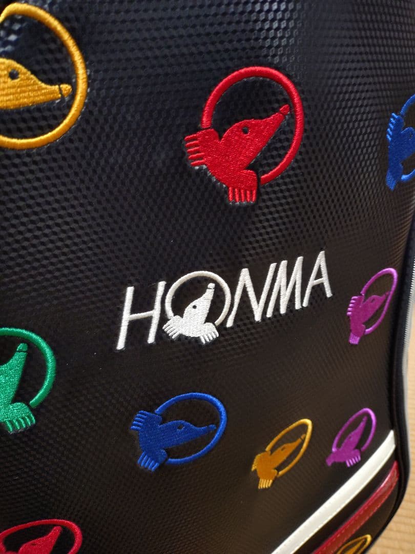 HONMA　本間ゴルフ　ホンマゴルフ　キャディバッグ　キャディバック　モグラ柄