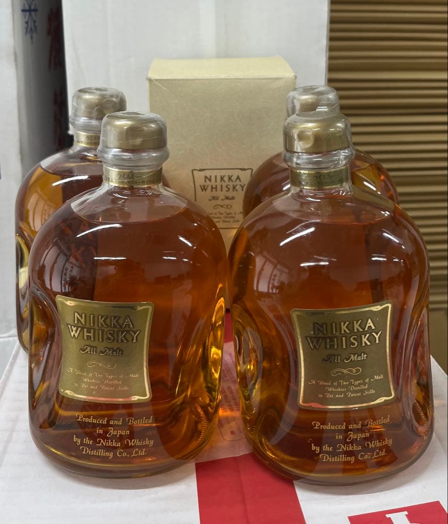 終売品NIKKA WHISKY All Malt 43%750ml5本セット