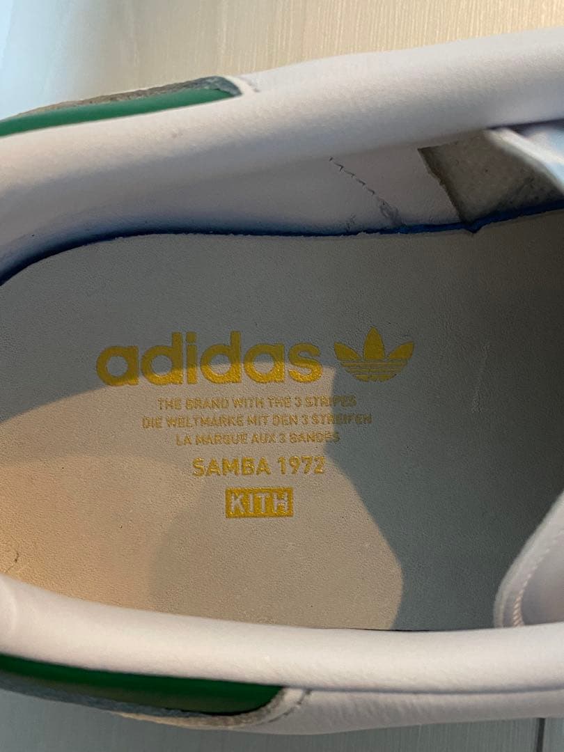 KITH×adidas Originals Samba White/Green