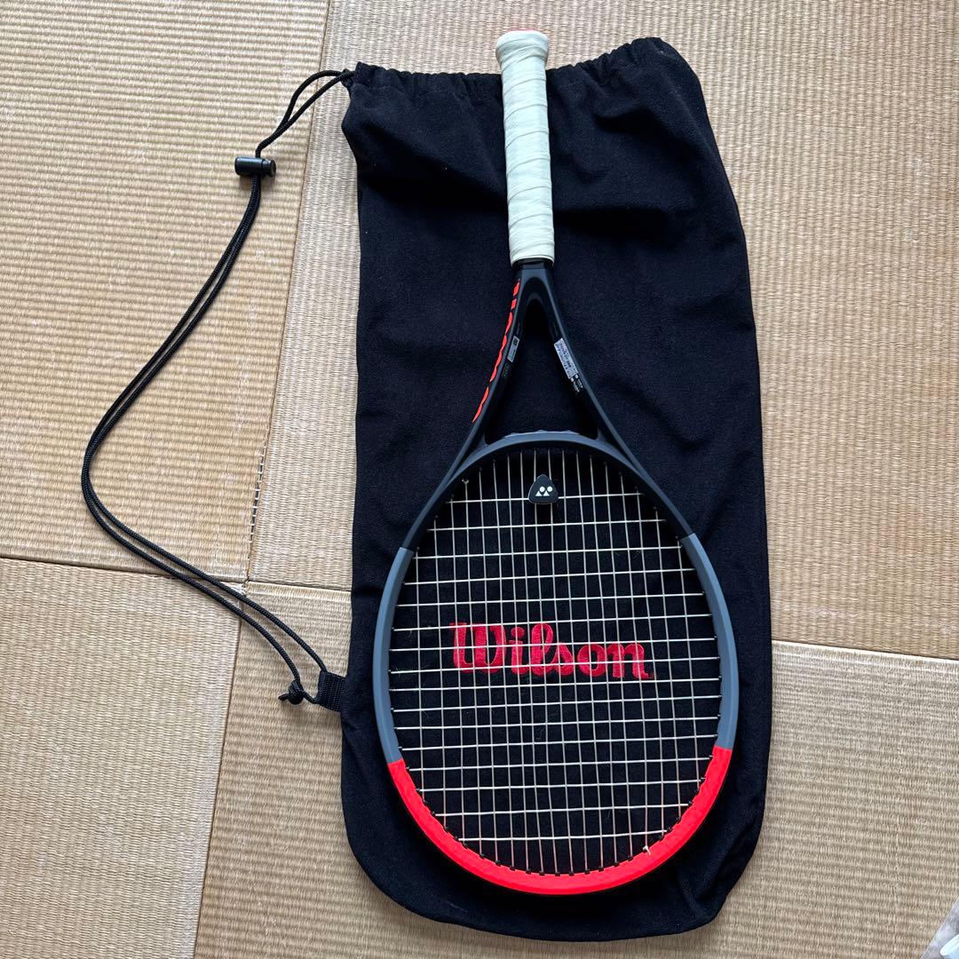 ま*ー様 Wilson CLASH 100S テニスラケット ケース付き