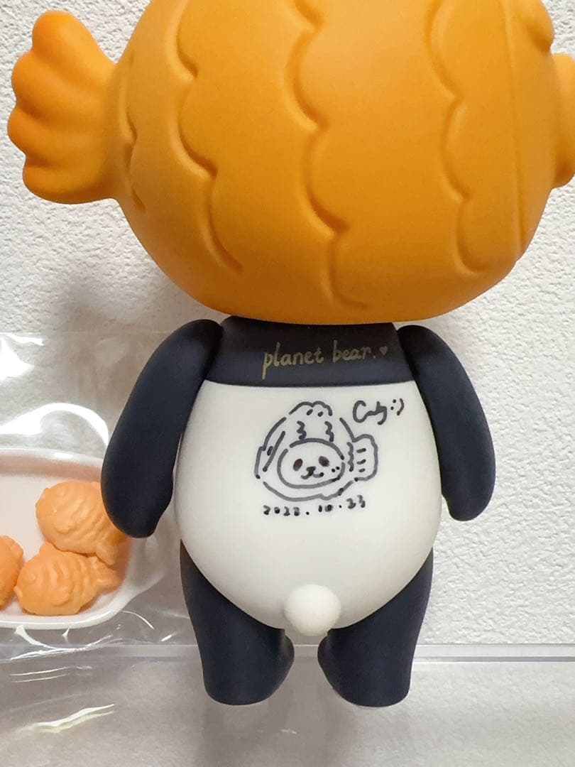 Planet Bear たい焼きパンダPanpan 背中にサイン有り