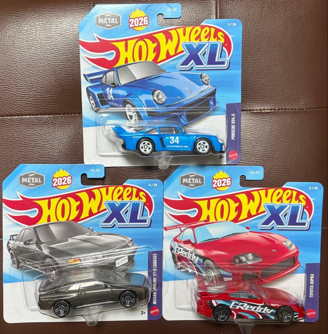 Hot Wheels XL ミニカー 4台セット