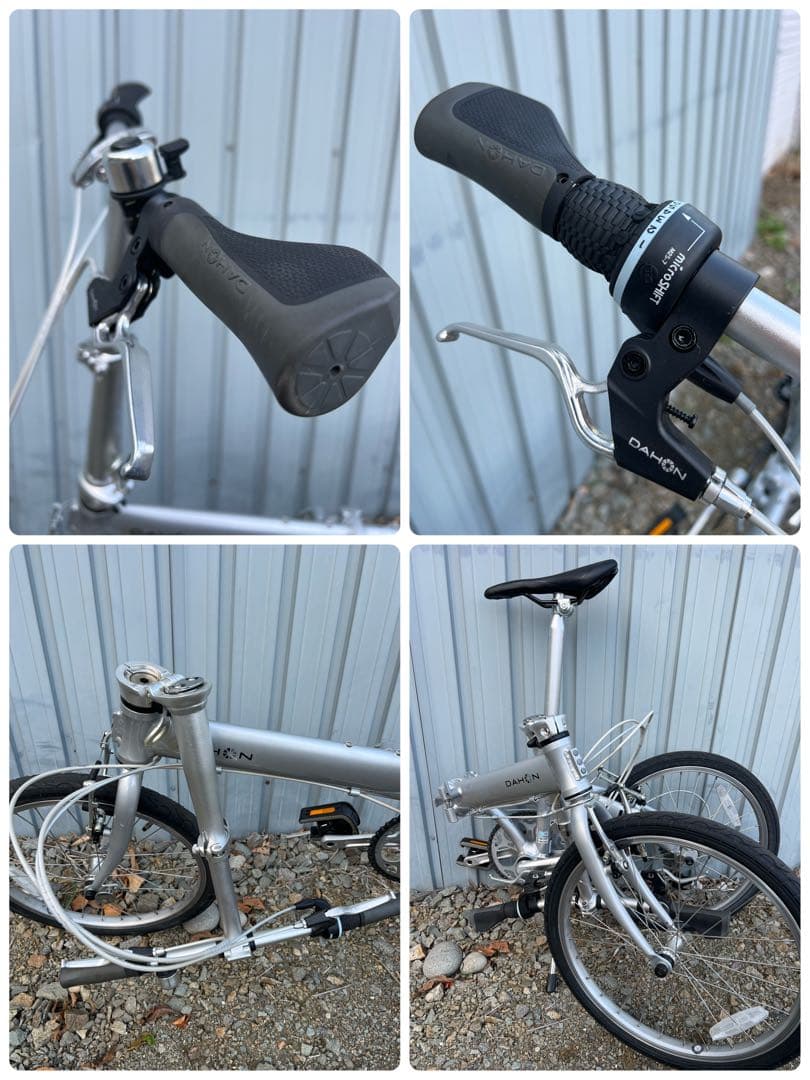 DAHON route折りたたみ自転車 シルバー USA製
