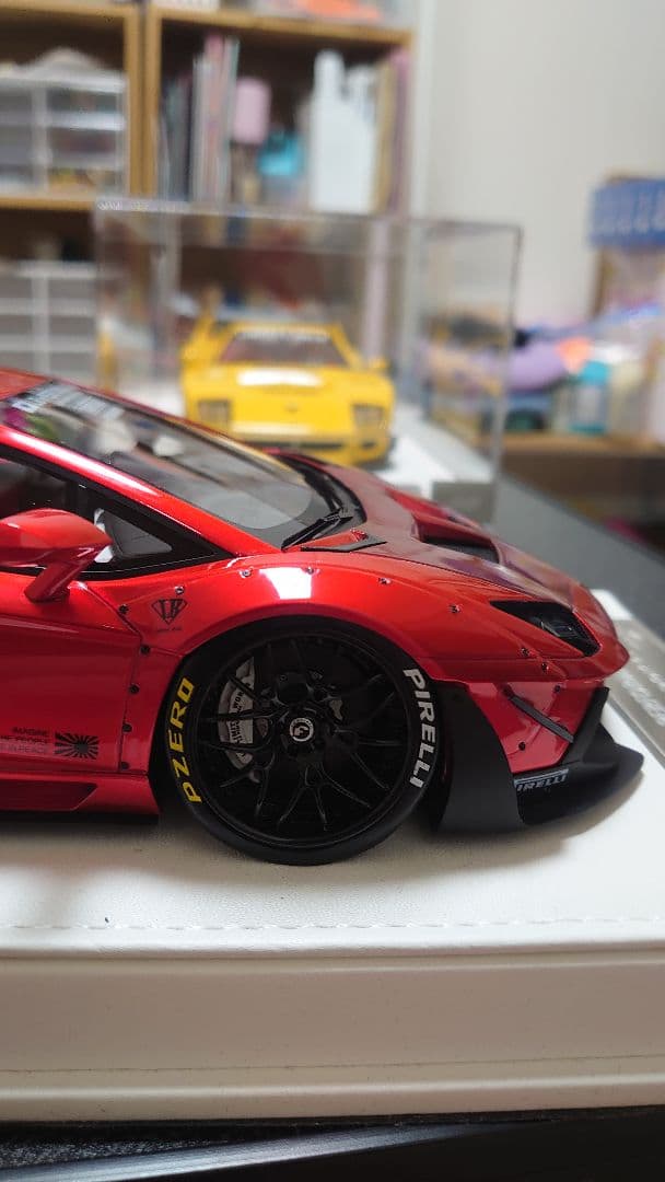 LB-WORKS JUC製　アヴェンタドールリミテッド　1/18 限定