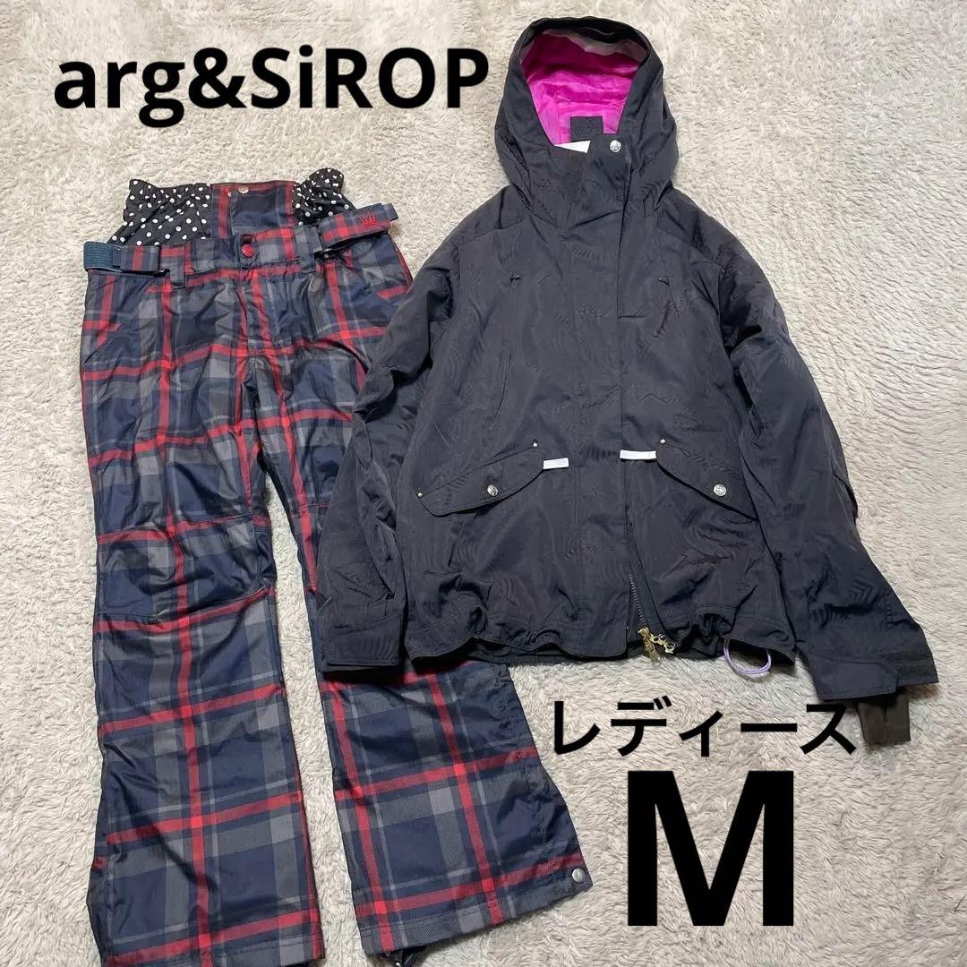 一回使用　arg&SiROPレディースMスノーボードウェア