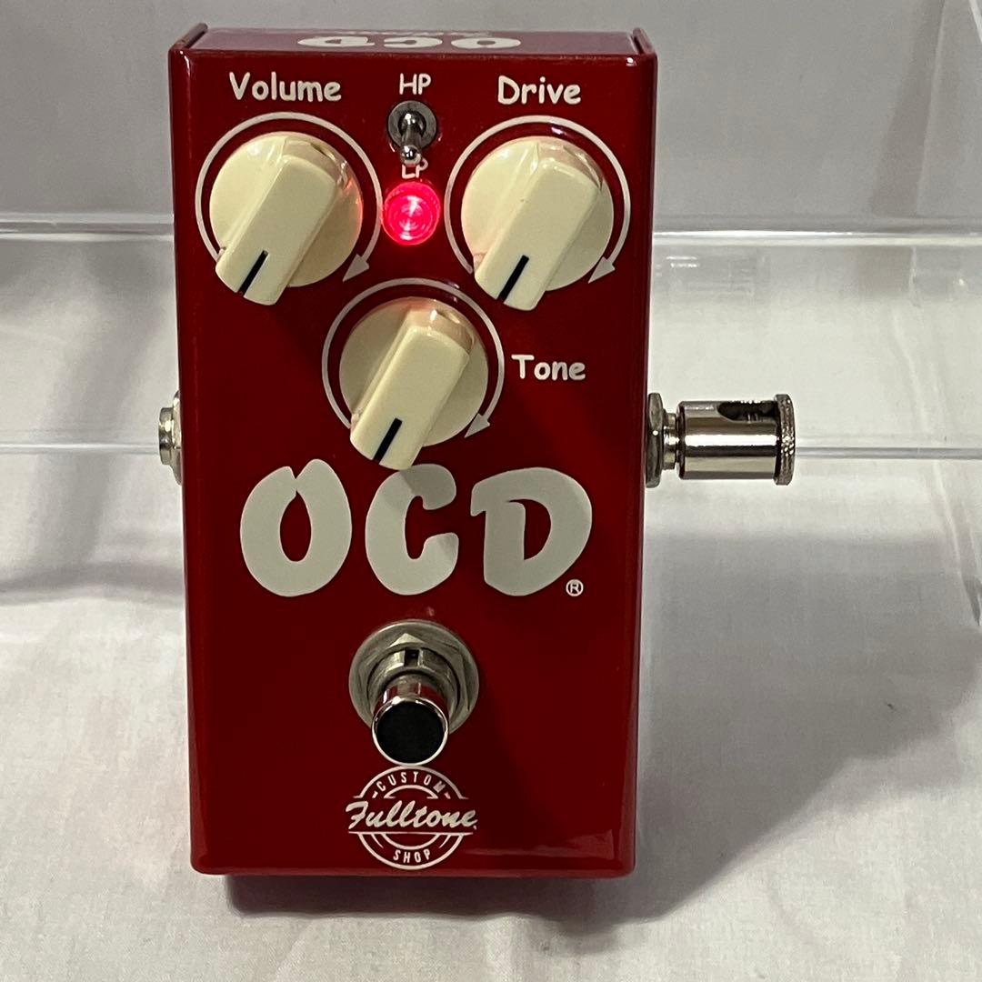ギター Fulltone OCD Custom Shop Candy Apple Red
