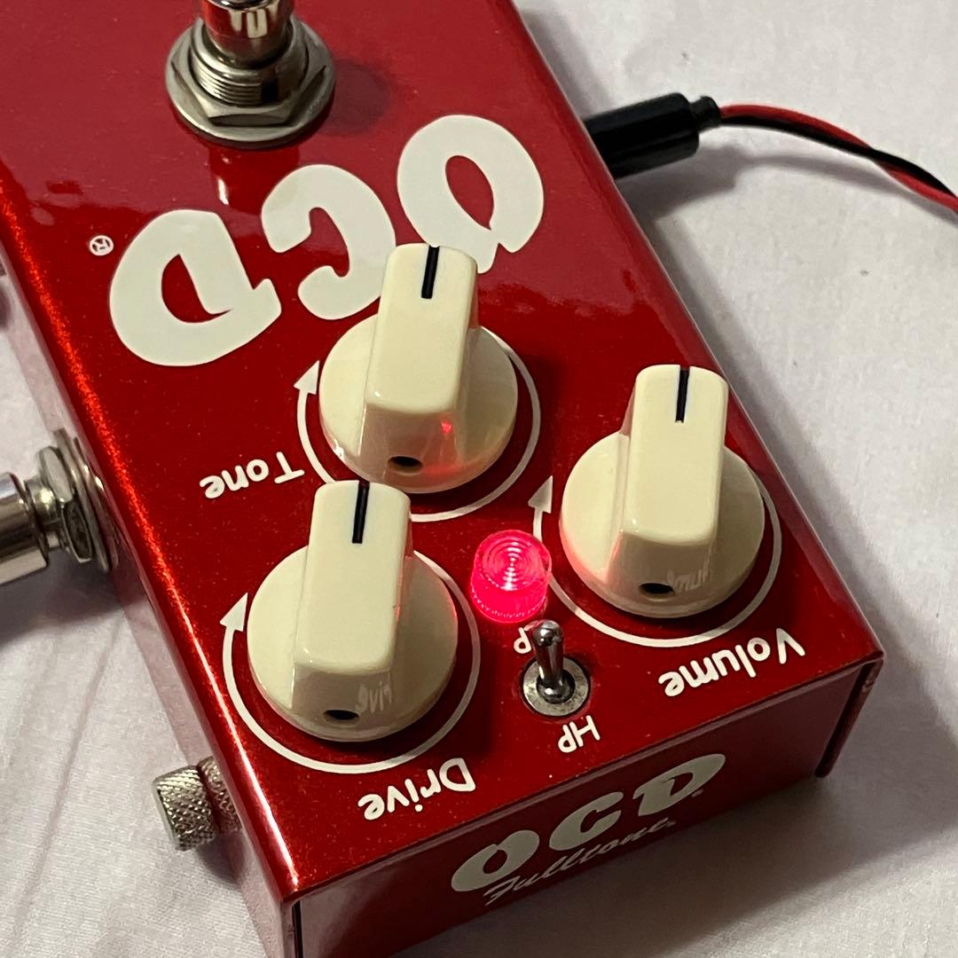 ギター Fulltone OCD Custom Shop Candy Apple Red