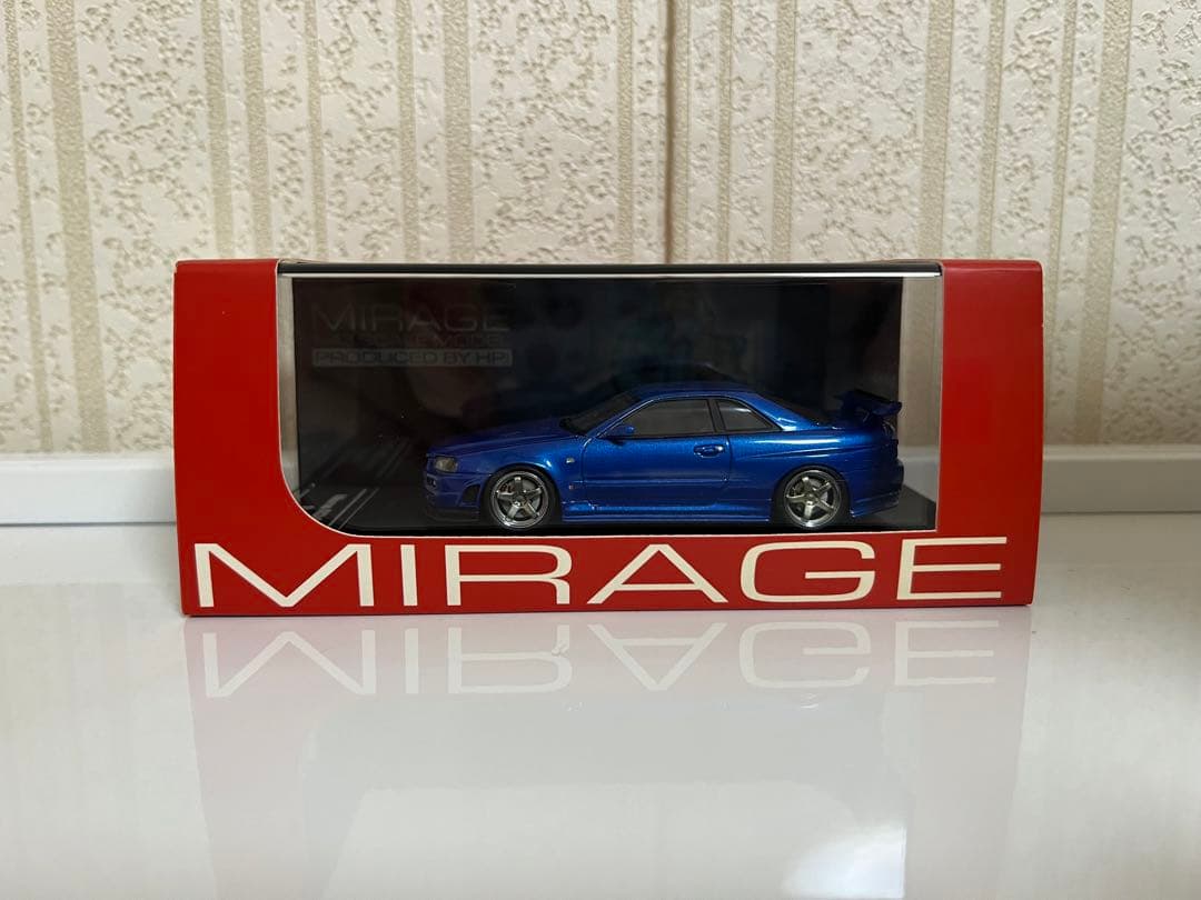 ミニカー 1/43 mirage hpi nismo r34 sTune GTR