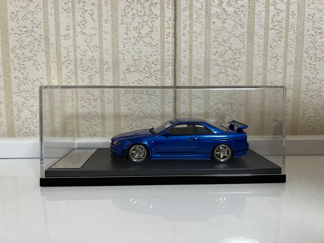 ミニカー 1/43 mirage hpi nismo r34 sTune GTR