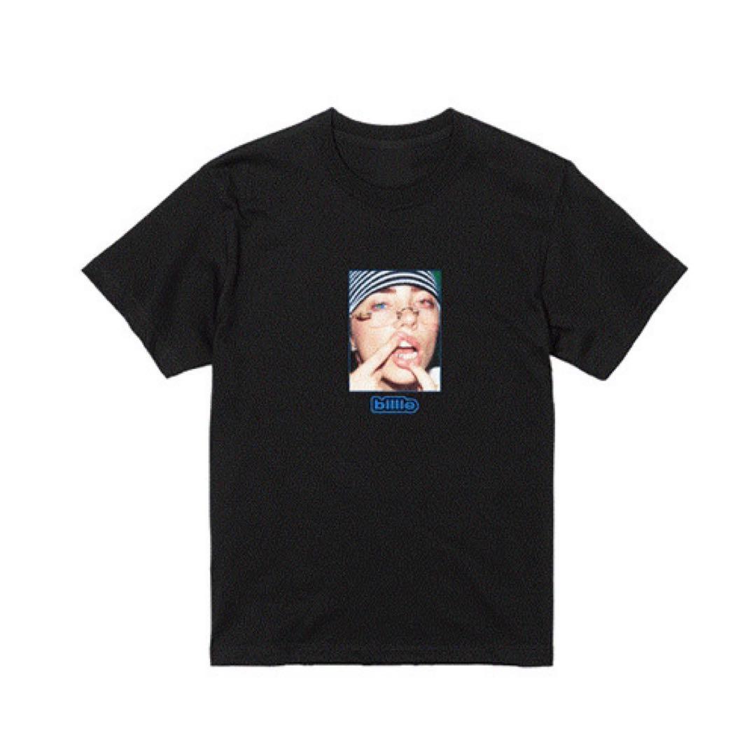 公式Billie Eilish Tシャツ　Face Photo S/S