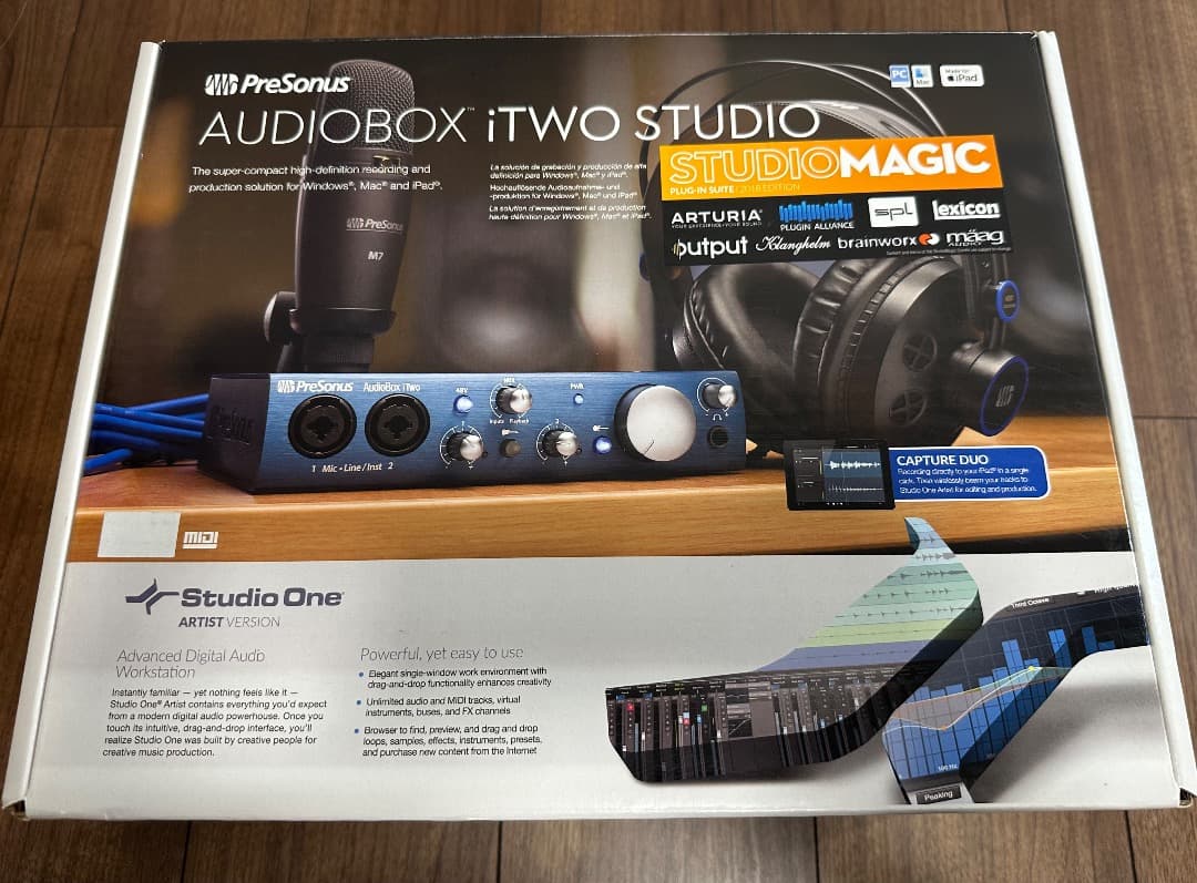 ☆美品 PreSonus AudioBox iTwo Studio DTMセット