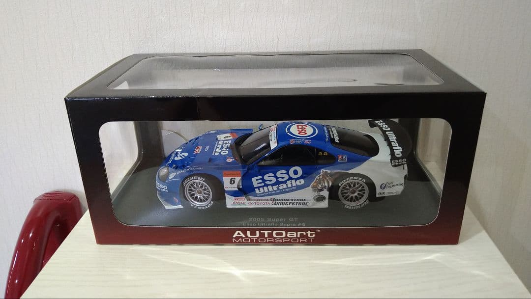 ホビーラジコン AUTOart 2005 SuperGT Esso Ultraflo Supra
