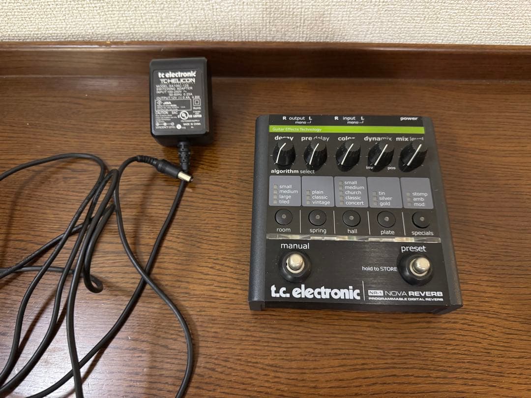 エフェクター　t.c. electronic Nova Reverb