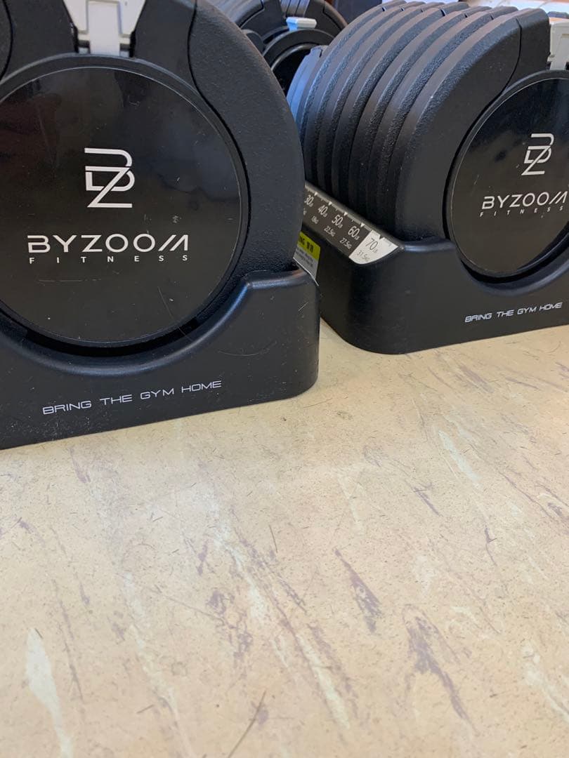 とこまページ①Byzoom ダンベル　34kg ×2個セット