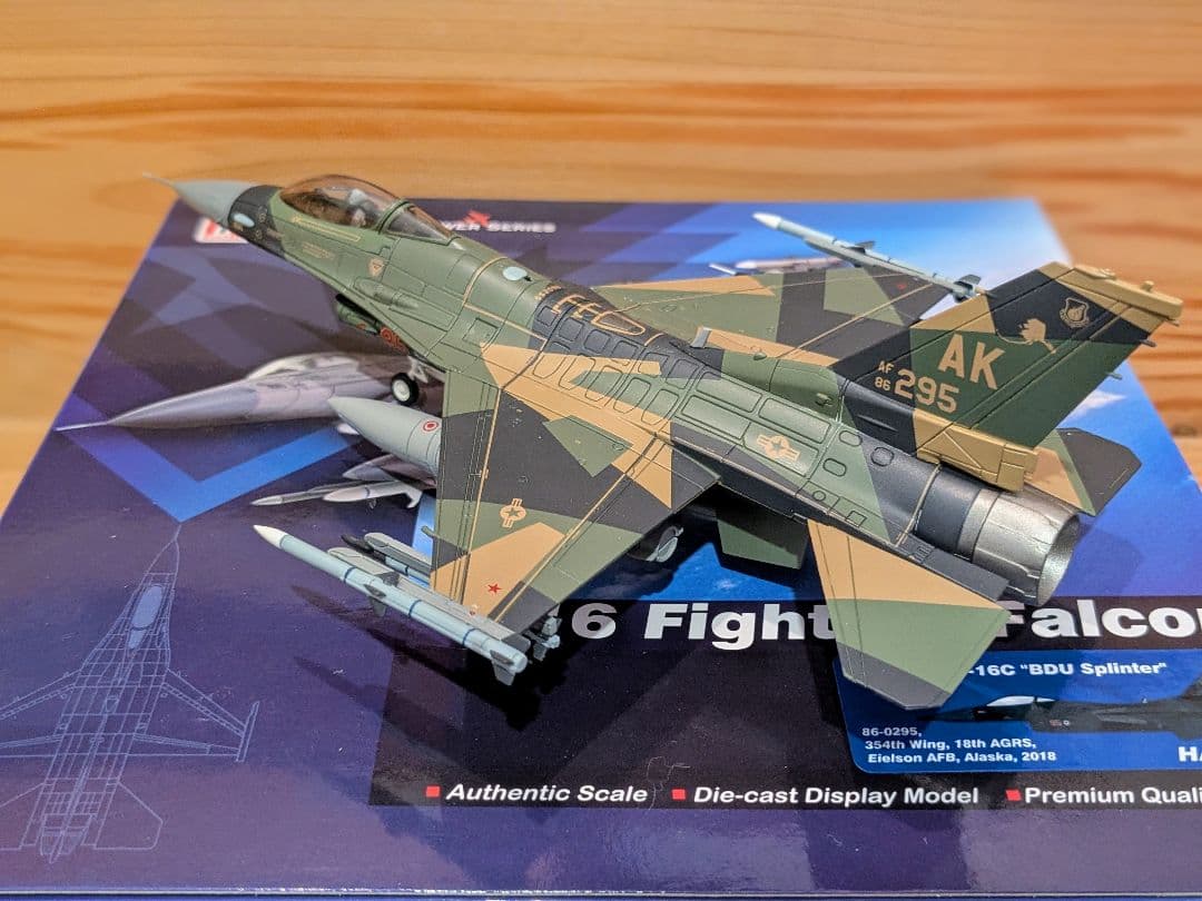 ホビーマスター F-16 1/72　アグレッサー　F-22 F-35 F-2
