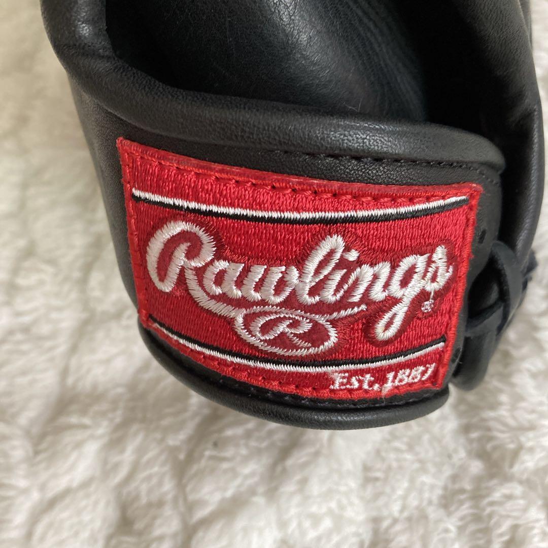 Rawlings NeoFit 硬式野球グローブ 黒　練習　試合　社会人　学生
