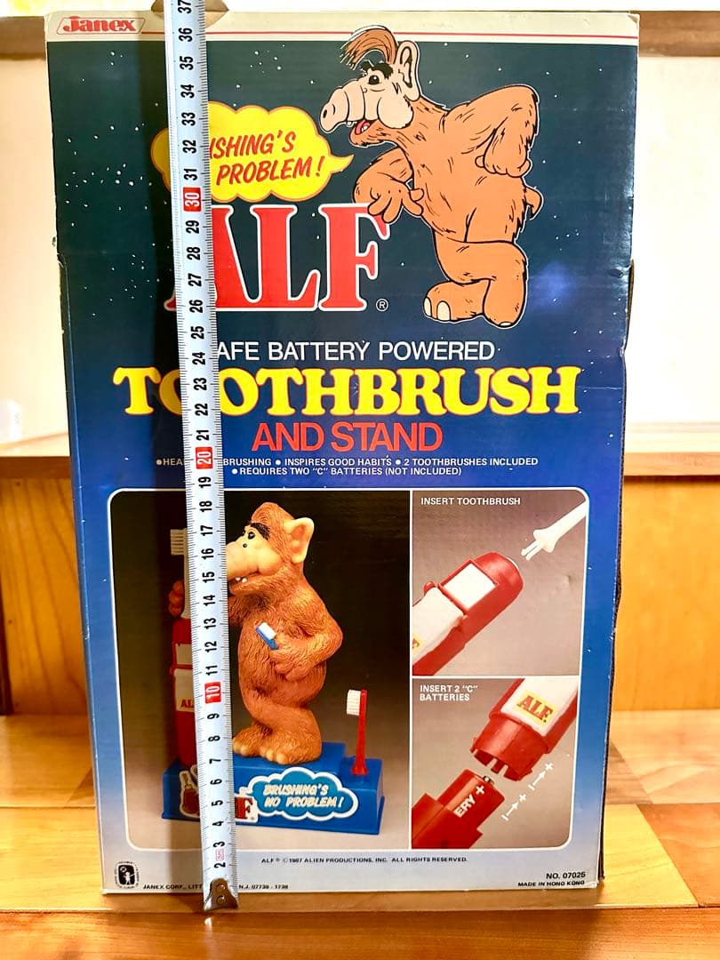 【超希少・未開封】ALF アルフ 電動歯ブラシ 1987年発売 ヴィンテージ