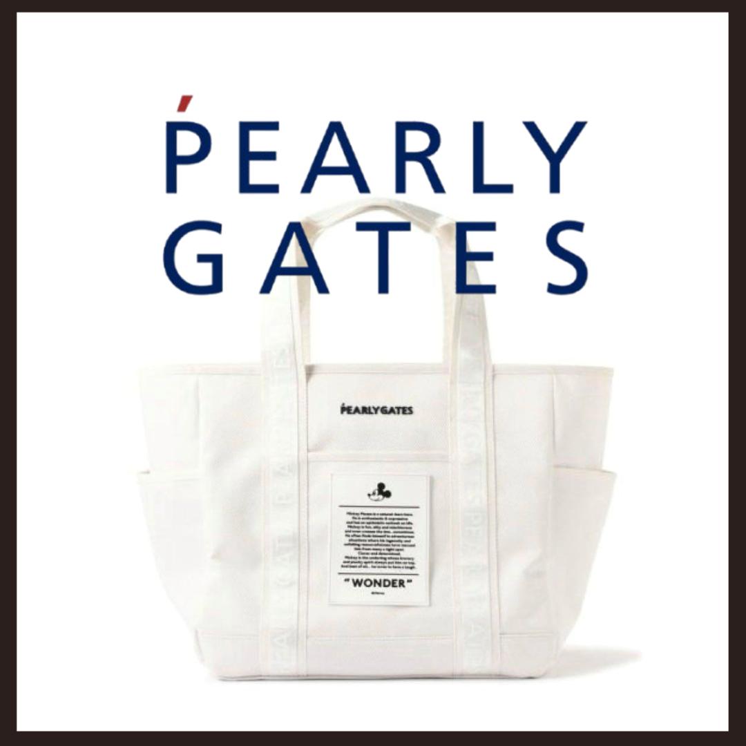 ○★新品 未使用 PEARLY GATES ミッキーコラボ 定番ロッカーバッグ