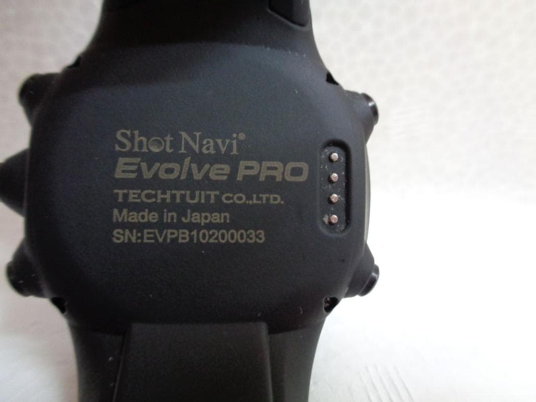 Shot Navi Evolve PRO ゴルフ　ナビ　ウォッチ　ＧＰＳ