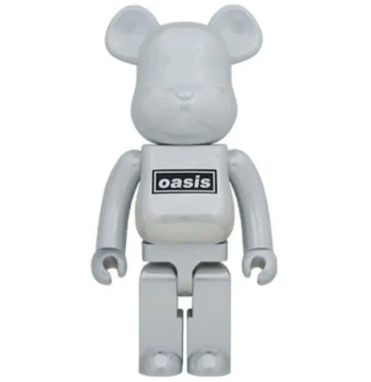 その他 BE@RBRICK1000% oasis White Chrome
