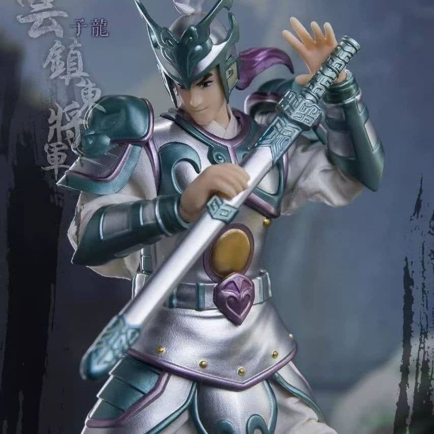 三国演義　最強武将伝　趙雲子龍　可動　20cm