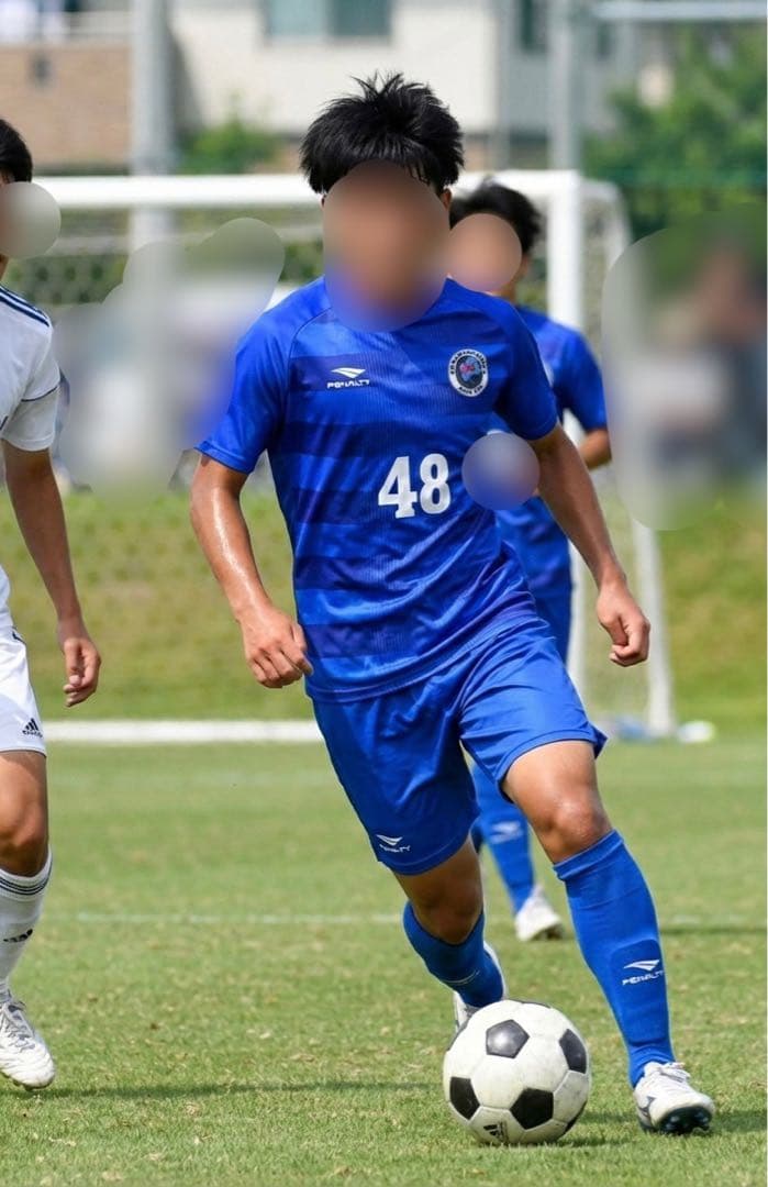 学館浦安高校サッカー部　ユニフォーム　L ホーム&アウェーセット　スパッツ付属