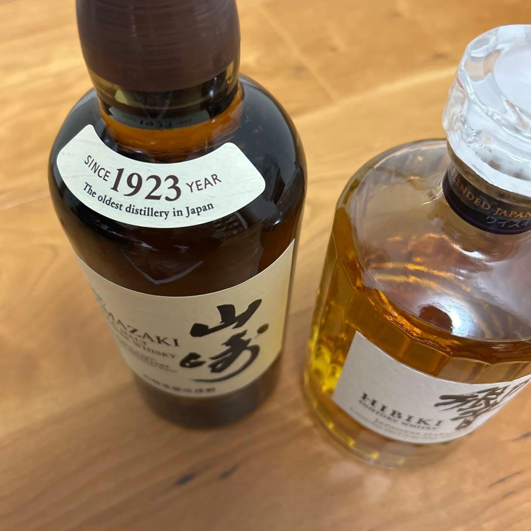 ウイスキー Hibiki Japanese Harmony & Yamazaki