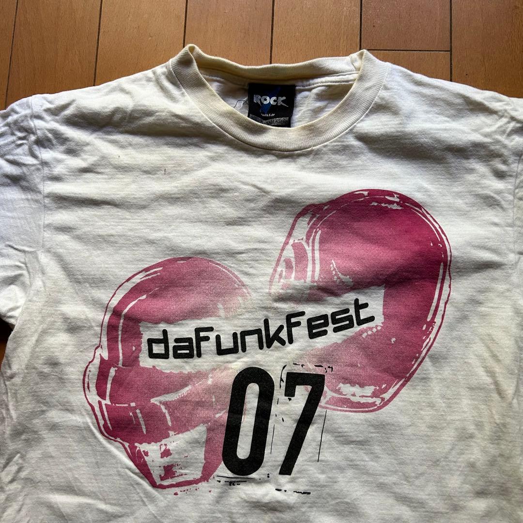 【DaftPank[ダフトパンク]】DA FUNK FEST.07 Tシャツ