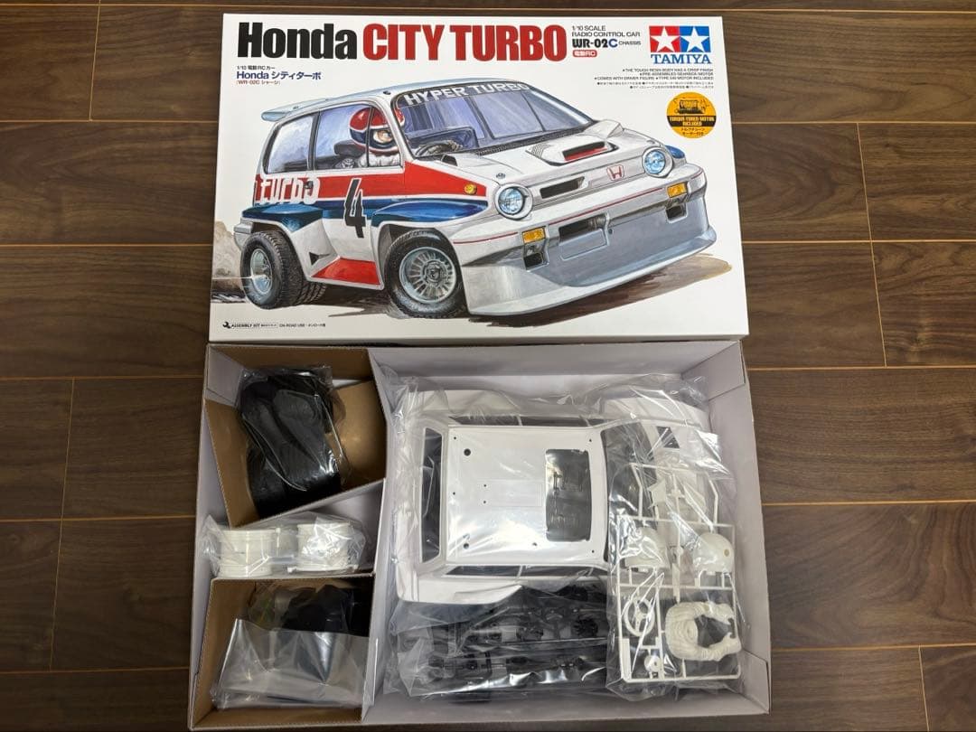 タミヤ RC Honda シティターボ （WR-02Cシャーシ）