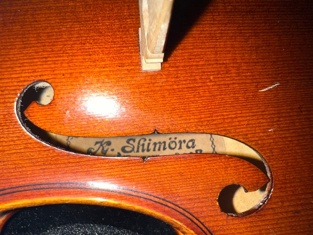 3/4 分数 バイオリン K.Shimora No.150ドイツ製 violin