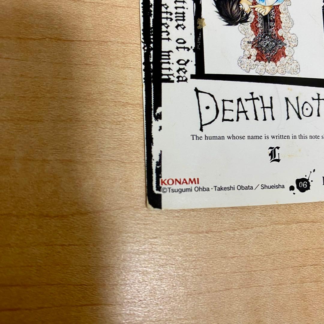 DEATH NOTE トレーディングカード レア エル L KONAMI