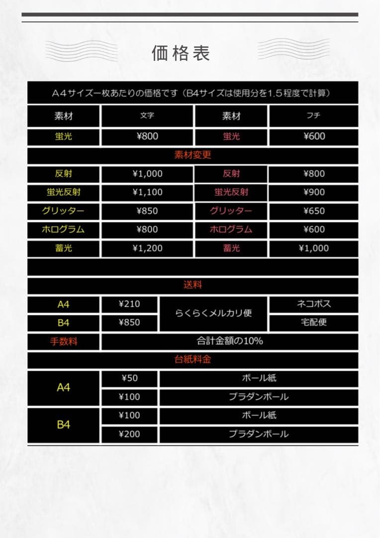 N様確認用★ネームボード