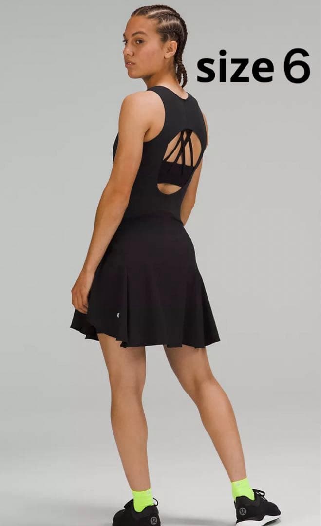 Everlux Short-Lined Tennis Tank Dress 6”