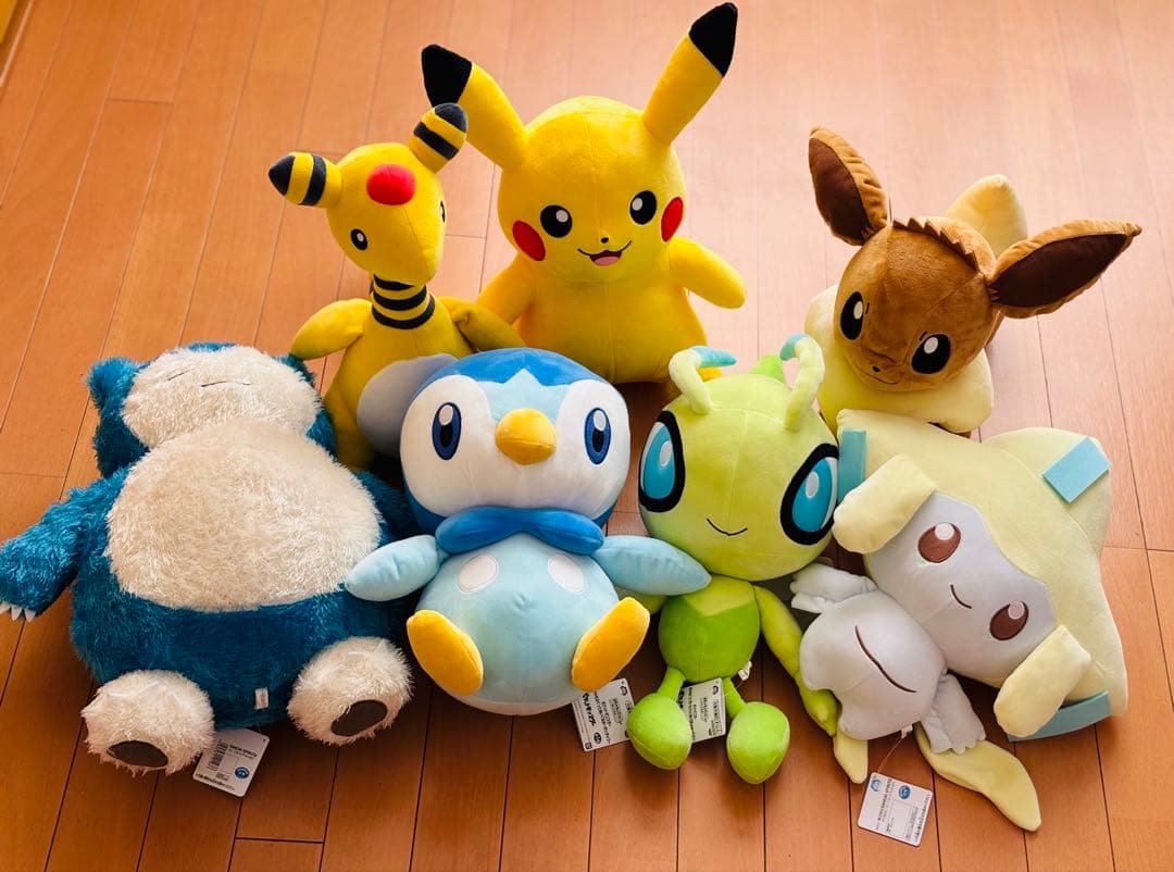 【新品/タグ付き/圧縮なし】ポケットモンスター めちゃもふぐっとぬいぐるみまとめ