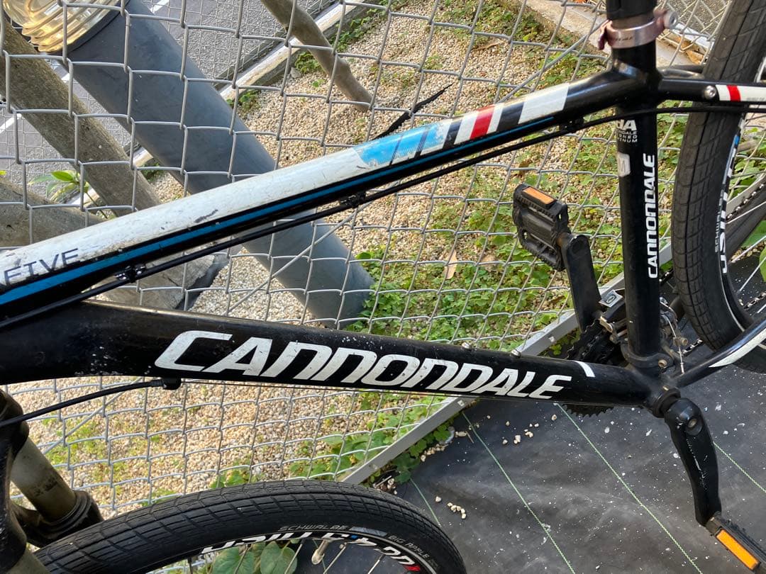 【中古・手渡し】Cannondale　MTB　スタンド込み