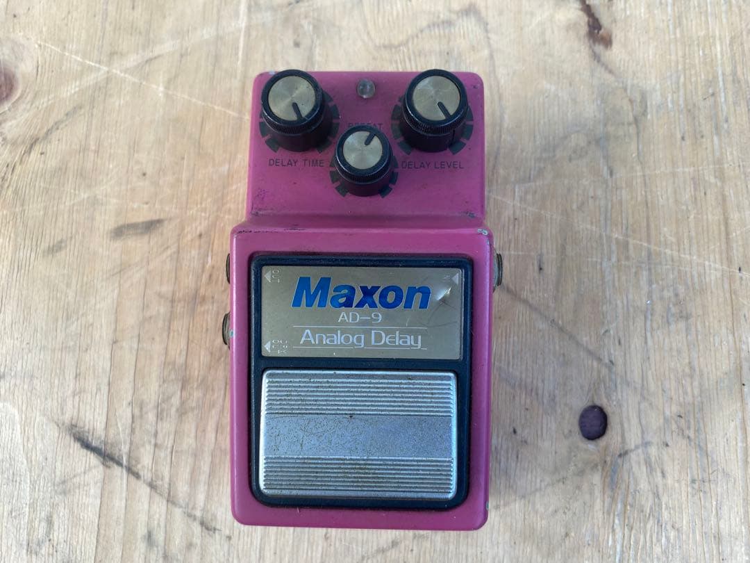 maxon ad-9 analog delay ディレイ　エフェクター　中古品